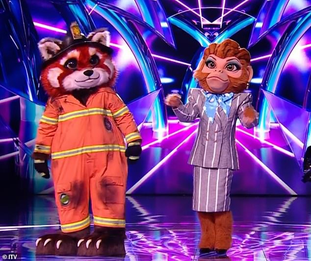 Zamaskowany piosenkarz wprawia fanów w szok, gdy Arctic Fox i Monkey ...